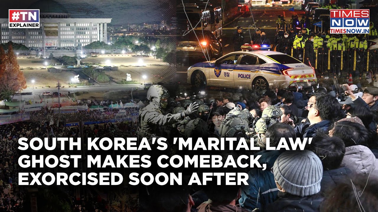 Will South Korea Force President To Quit After 'Marital Law' Ghost ...