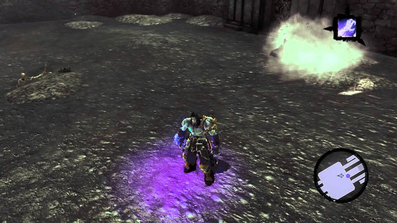 Darksiders 2 Defeat Gnashor Worm Form - YouTube