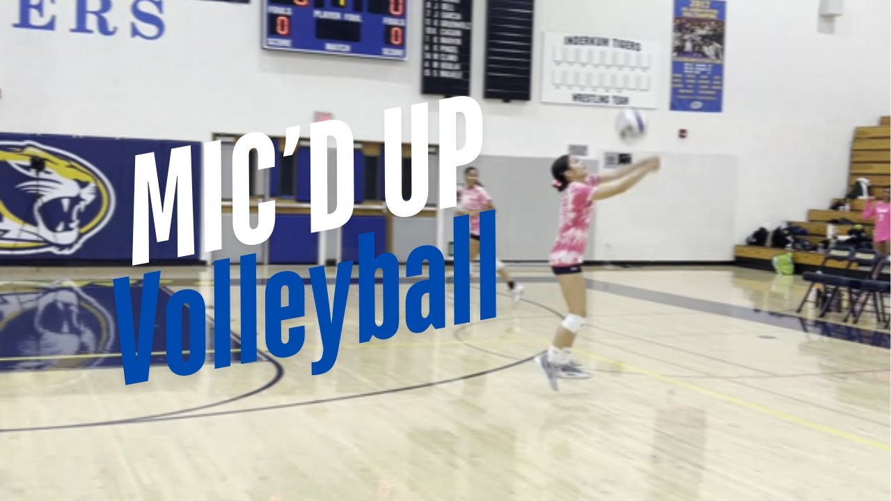 Realistic Mic'd up Volleyball Warm-ups - YouTube