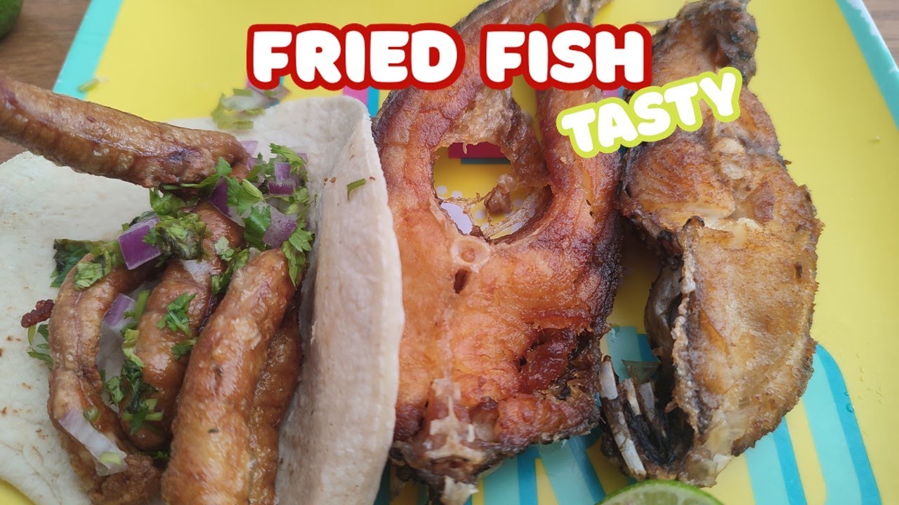 Mojarras Fritas Fácil y económico |Camarón y Hueva de curvina frita ...