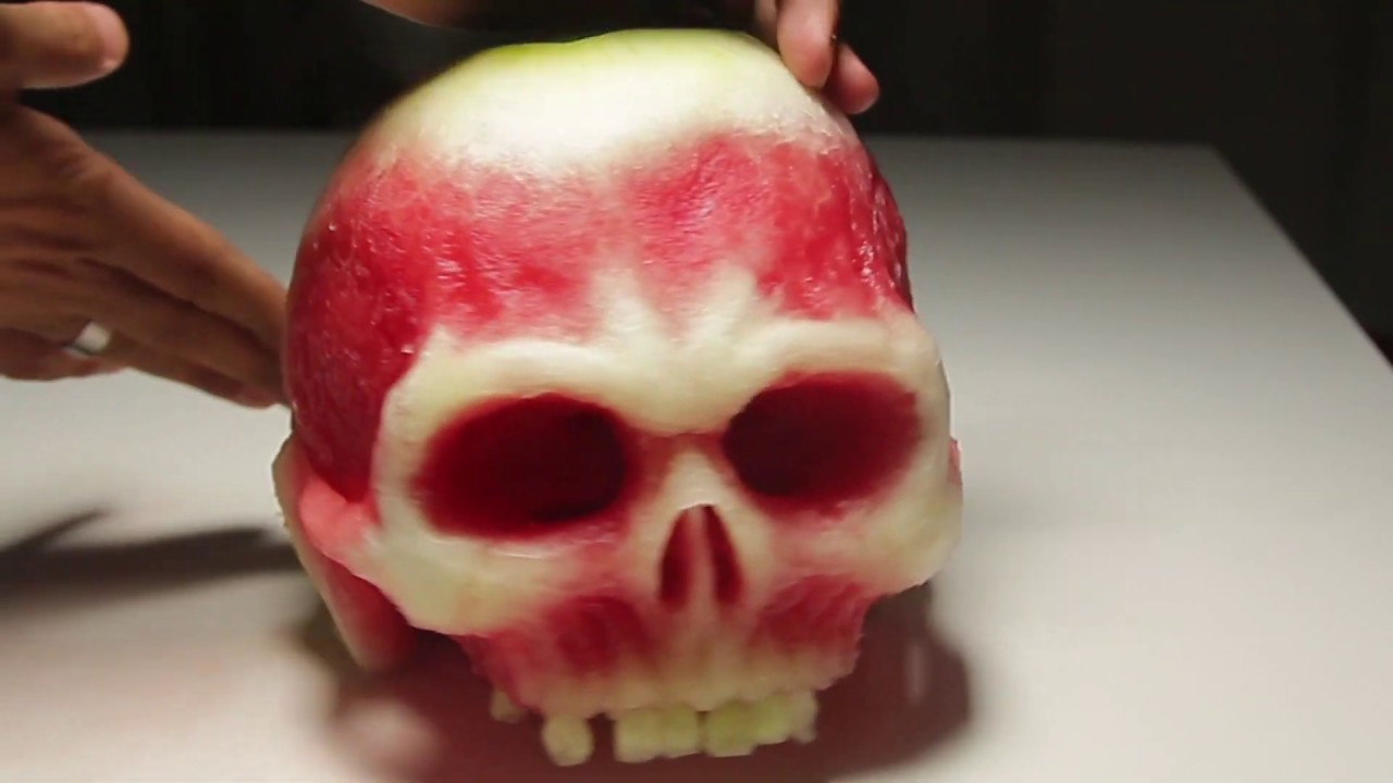 HALLOWEEN - Skull - WATERMELON - YouTube