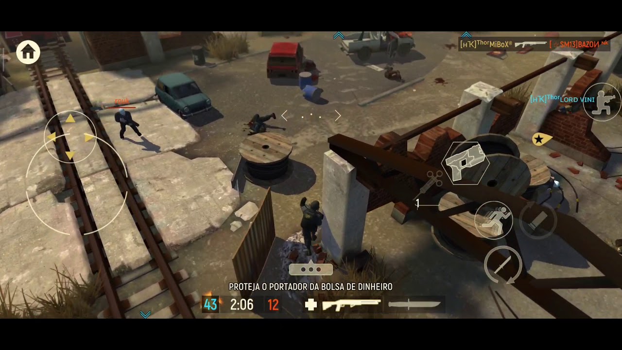 Tacticool 5v5 — Thor × NO + SM13 // Zloy + Escopeta + Taser ...