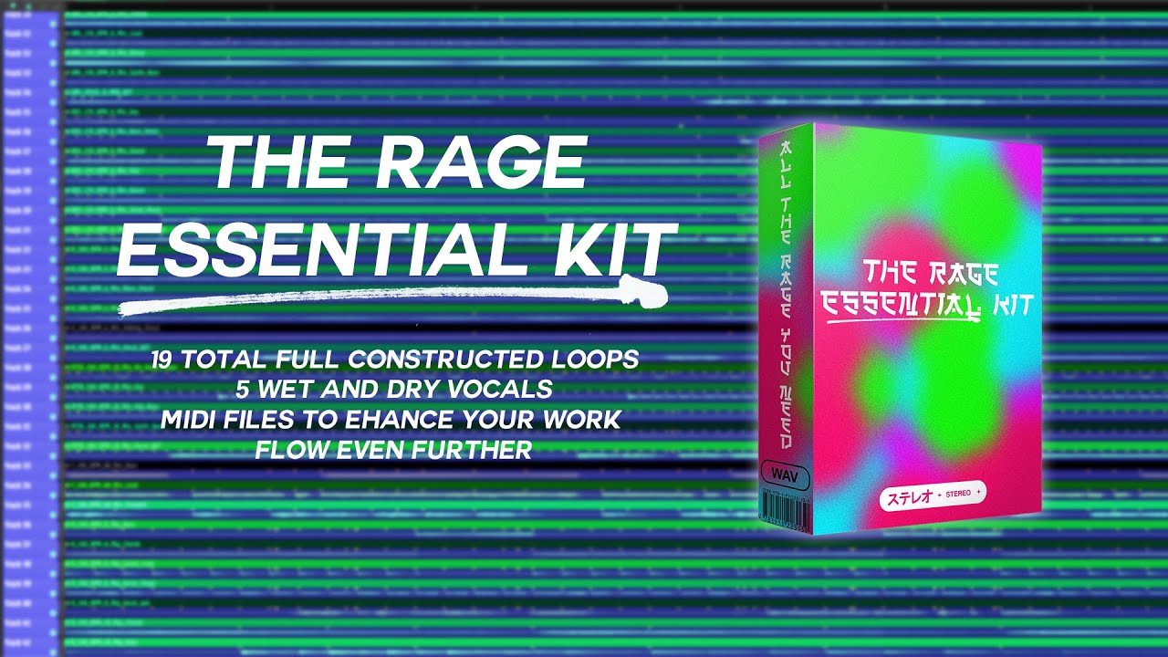 Royalty-Free Hyperpop / Rage Loop Kit | Loops , MIDI & Vocals ( Trippie ...