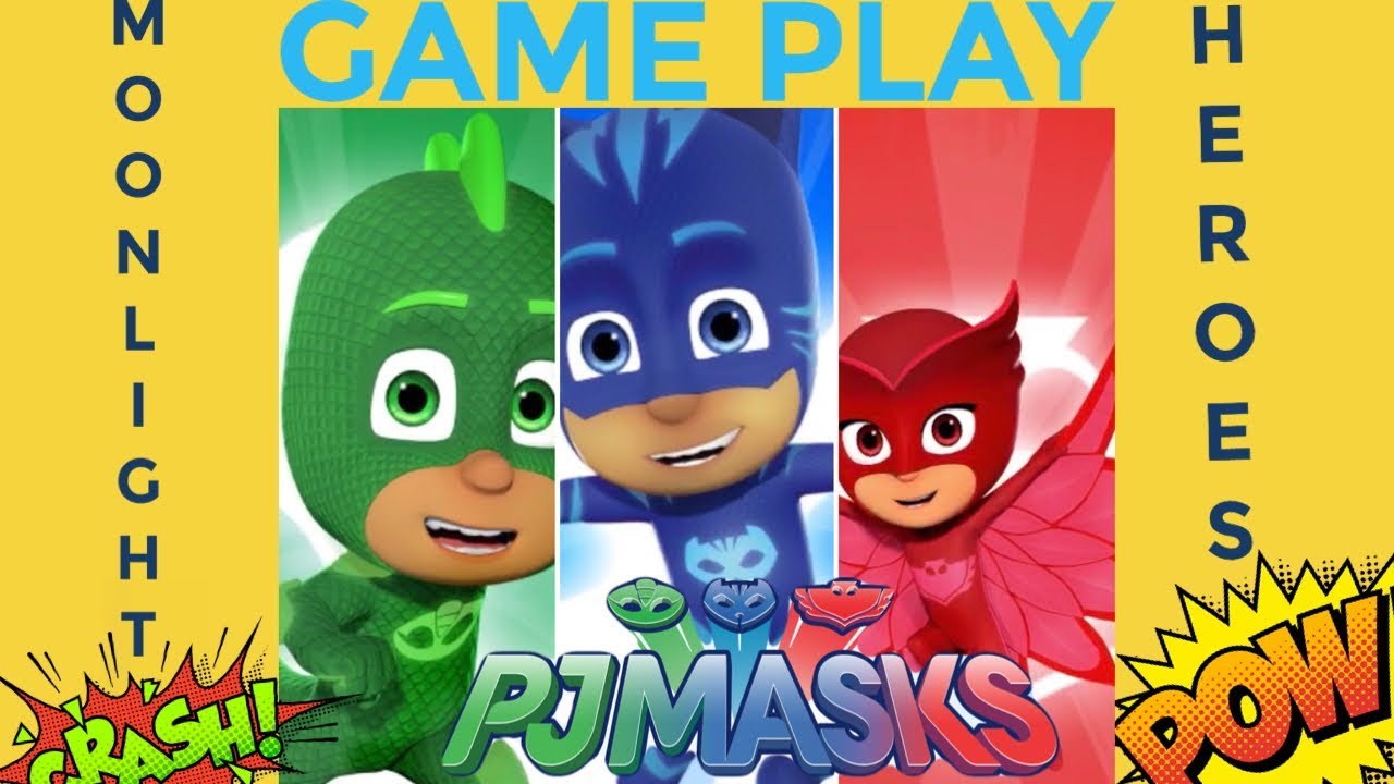 PJ Masks: Moonlight Heroes Full Game Play - YouTube