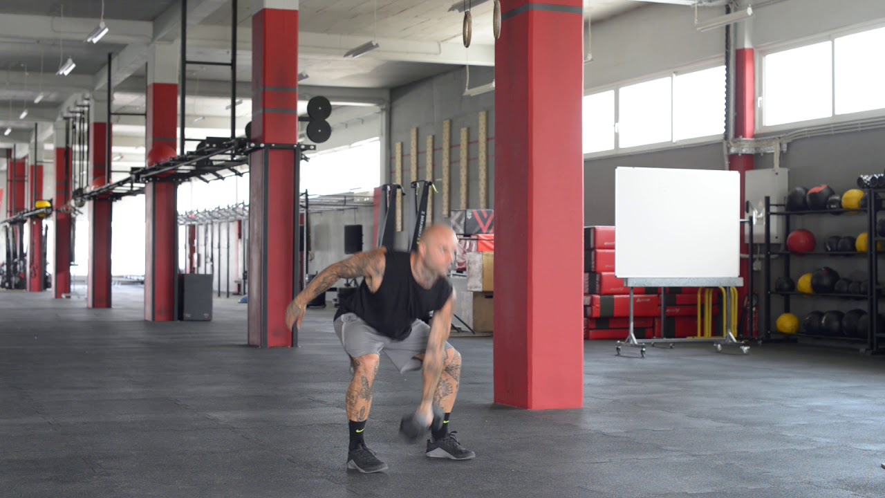 Single arm Dumbbell Snatch - YouTube