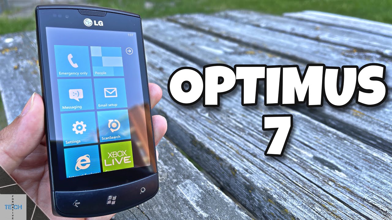 LG Optimus 7 (2010) | Vintage Tech Showcase | Retro Review - YouTube