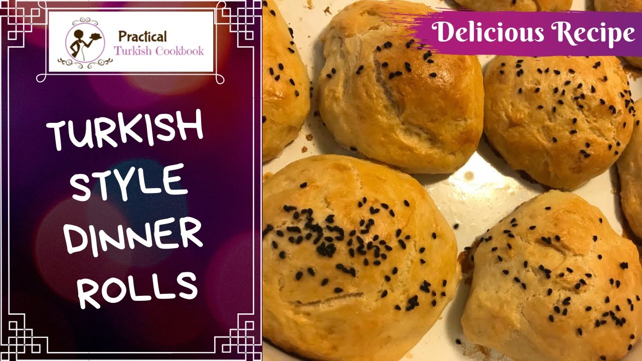 Plain Turkish Bread Buns - Dinner Rolls (Pogaca) Recipe - Soft and ...
