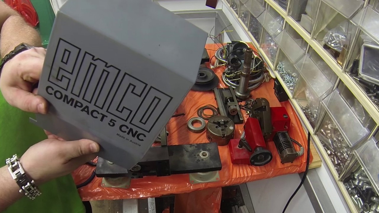 EMCO Compact 5 CNC Rebuild Part 1 - YouTube