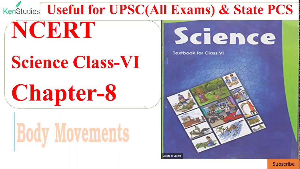 NCERT Science Class 6th Chapter 8 Body Movements YouTube ncert-science-class-6th-chapter-8-body-movements-youtube