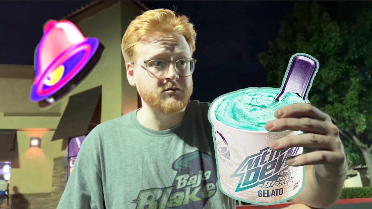 I Tried the New Baja Blast Gelato (Gone Insaneo Style) - YouTube