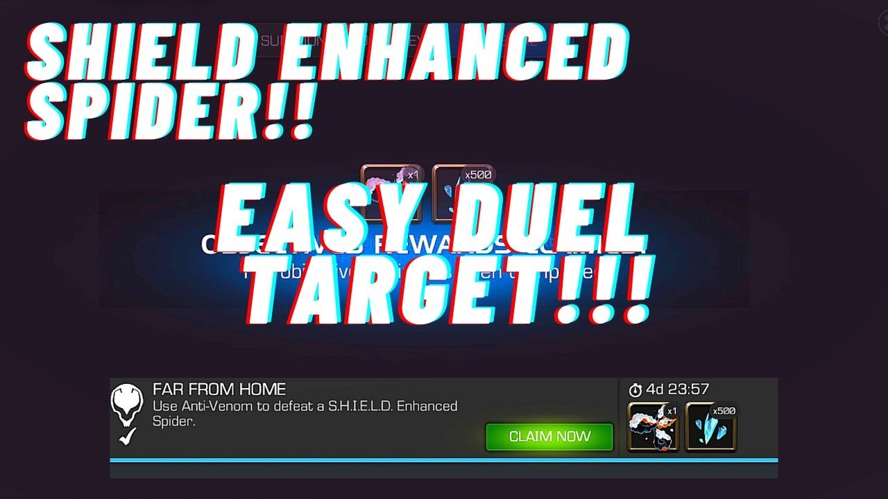 how to find a shield enhanced spider in marvel contest of champions ...