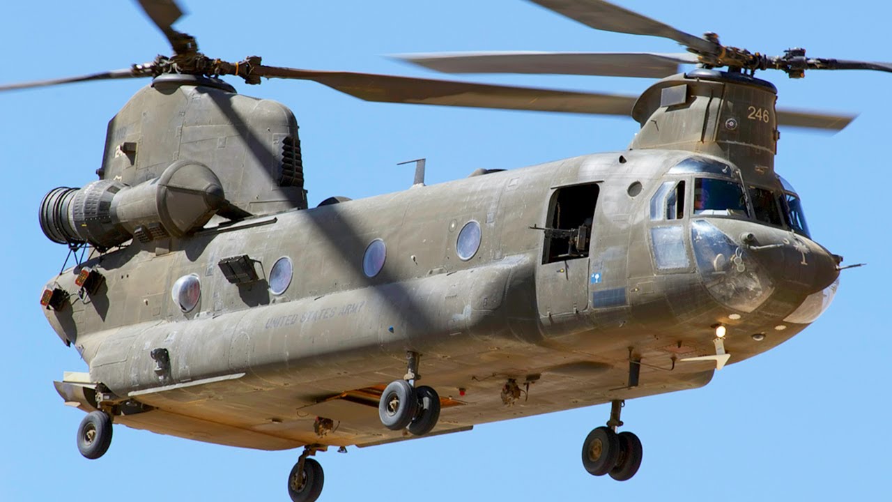 America's CH-47 Chinook in Action | Heavy Lift Helicopter - YouTube