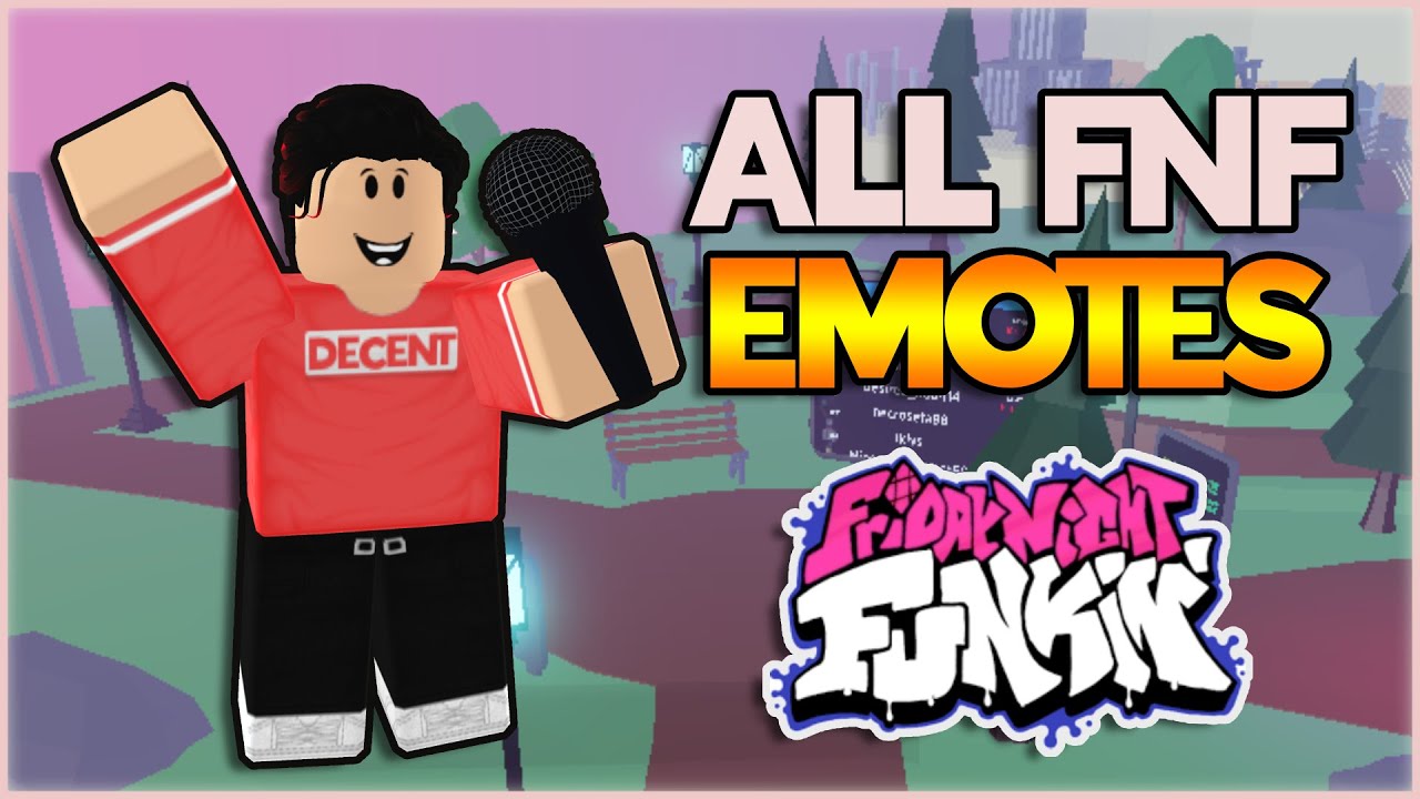 All FNF Emotes in TTD3! [ROBLOX] - YouTube