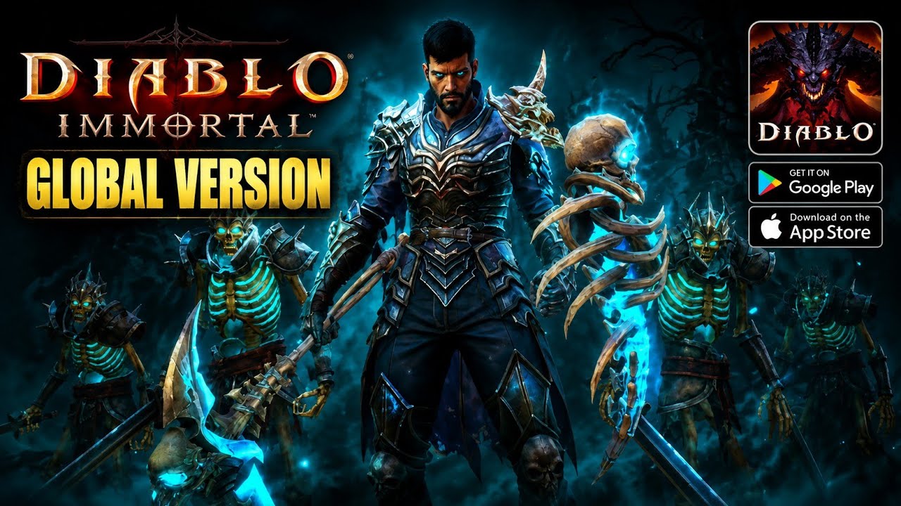 Diablo Immortal [Global] Necromancer Gameplay (MMORPG) Android/IOS ...