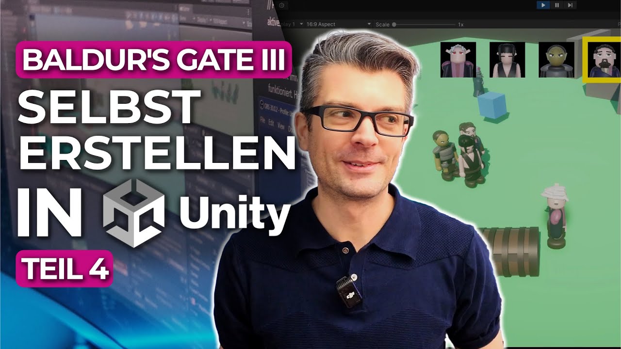Gamedeveloper baut Baldur's Gate in Unity nach (Teil 4) - YouTube