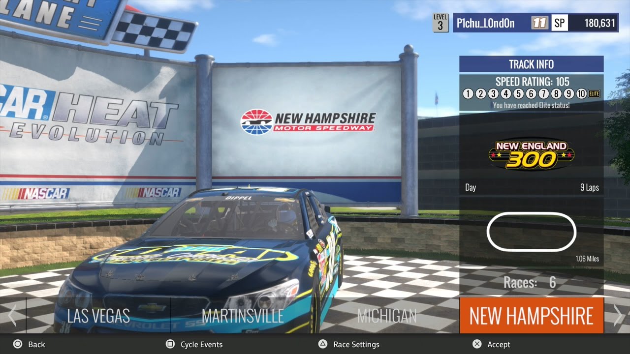 NASCAR Heat Evolution - Tyler Dippel @ New Hampshire - YouTube