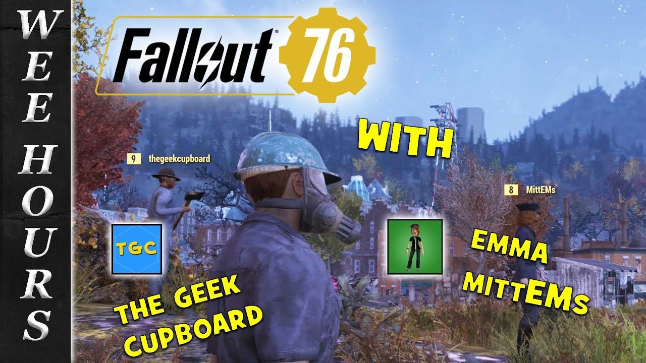 Fallout 76 B.E.T.A.: Multiplayer (With The Geek Cupboard and Emma ...