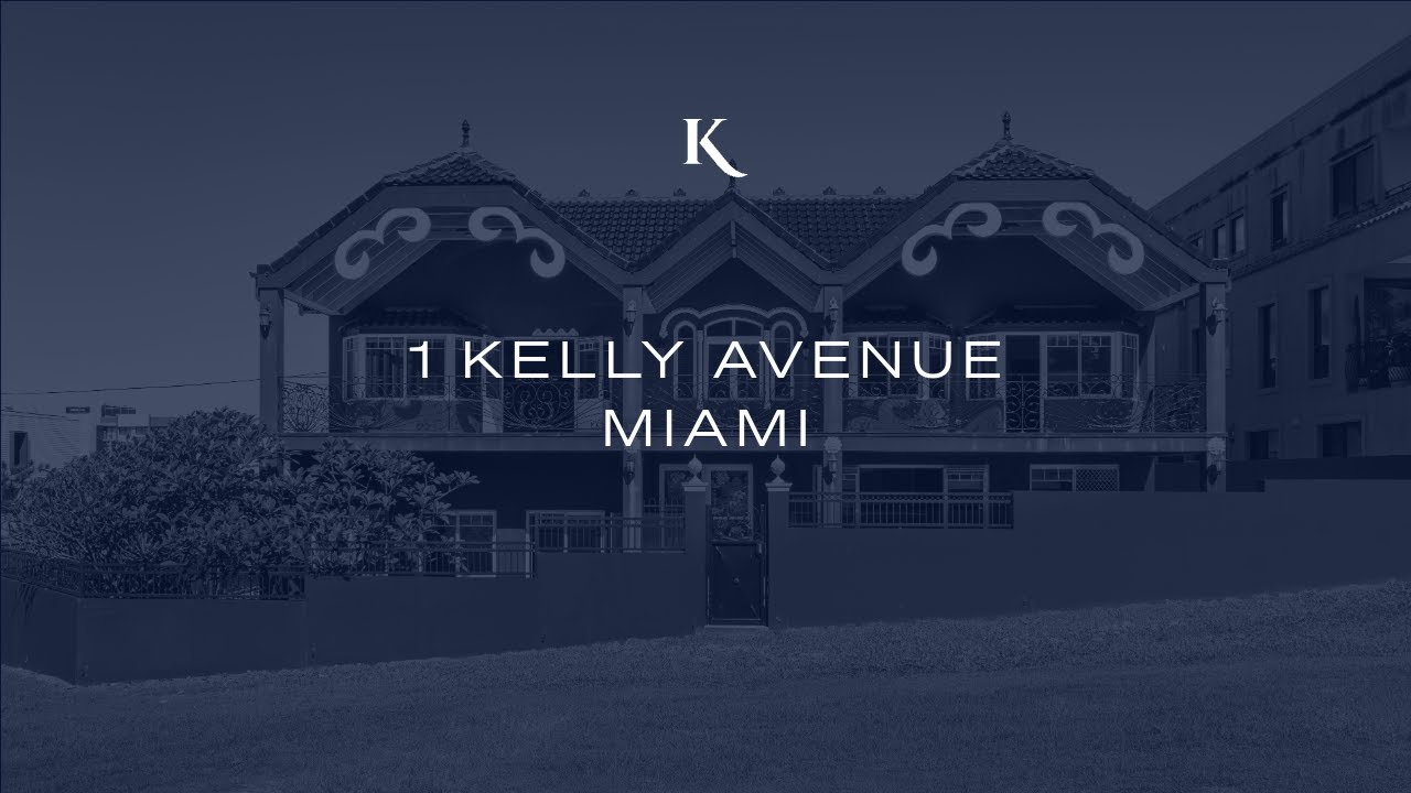 1 Kelly Avenue, Miami | Gold Coast Prestige Property | Kollosche - YouTube