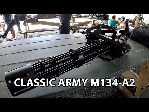 Classic Army M134-A2 - YouTube