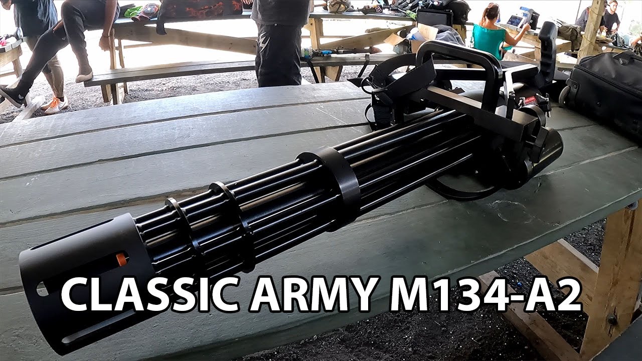 Classic Army M134-A2 - YouTube