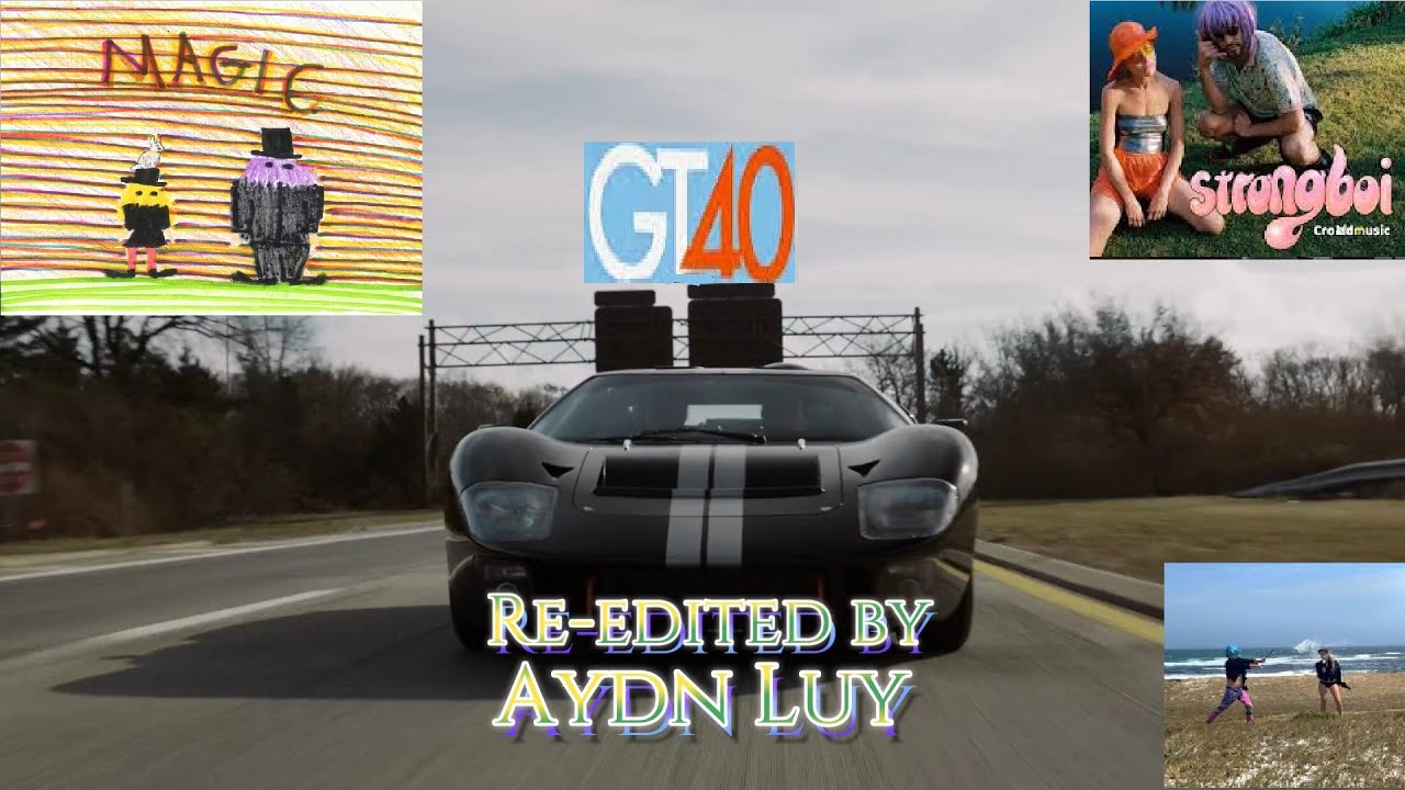 Ford GT40 RAW SOUND!!! Straight Piped LOUD!!! MIXED WITH Strongboi ...