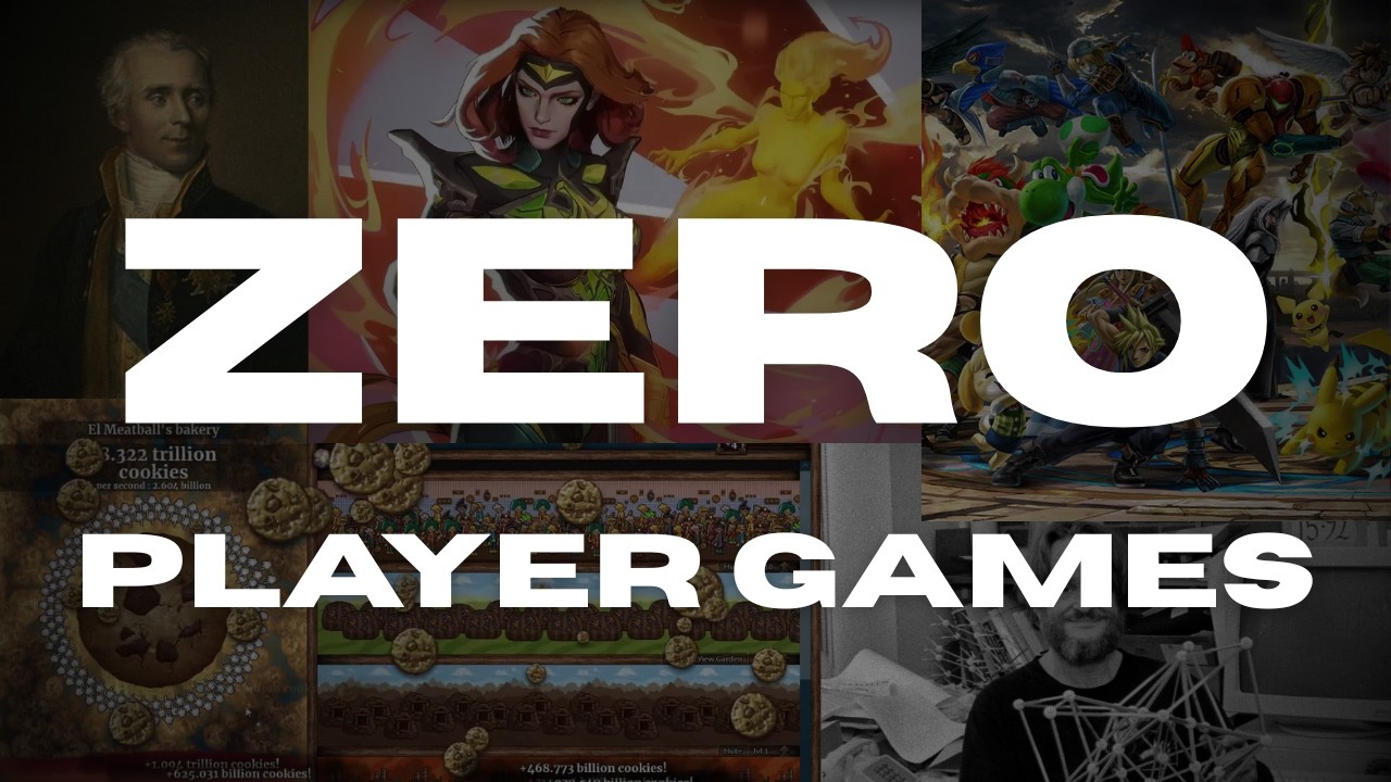 Zero Player Games | Philosophy of Video Games - YouTube