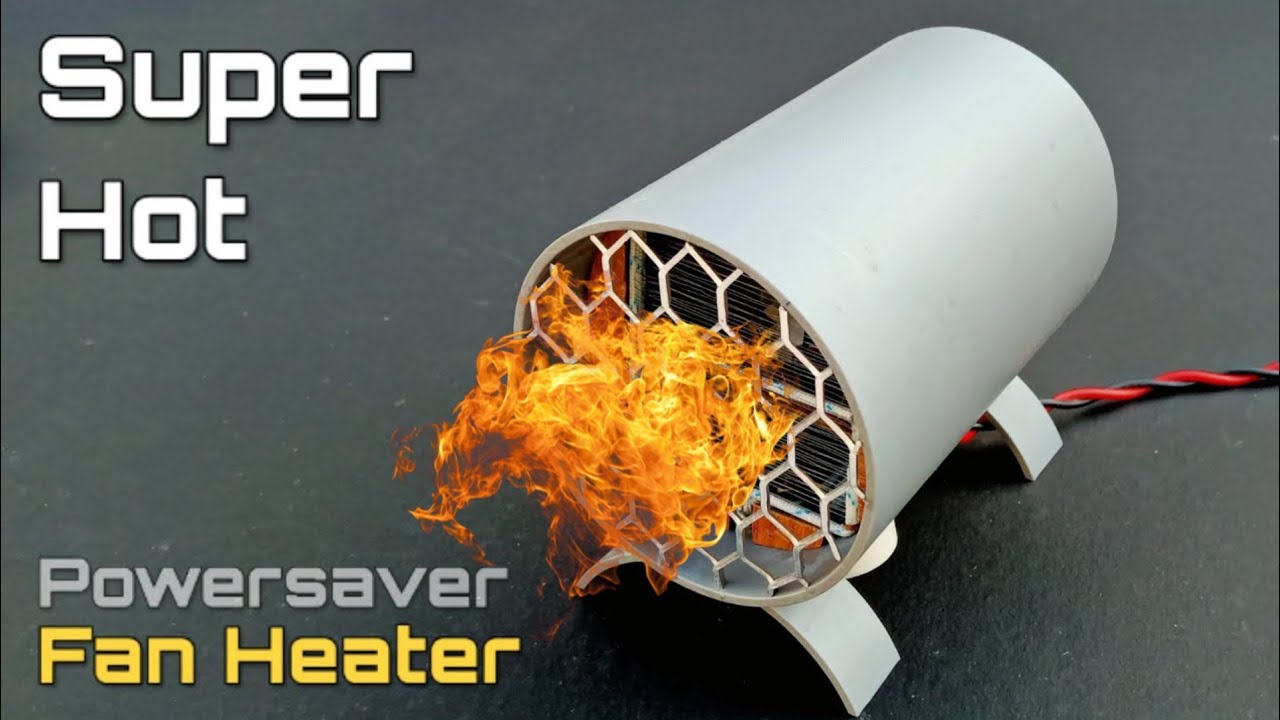 How To Make A Room Heater At Home | DIY Super Hot Heater | By ...