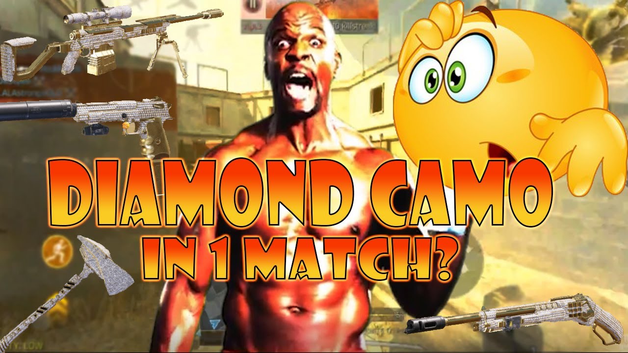 How To Get Diamond Camo in 1 Match 😱| CODM - YouTube