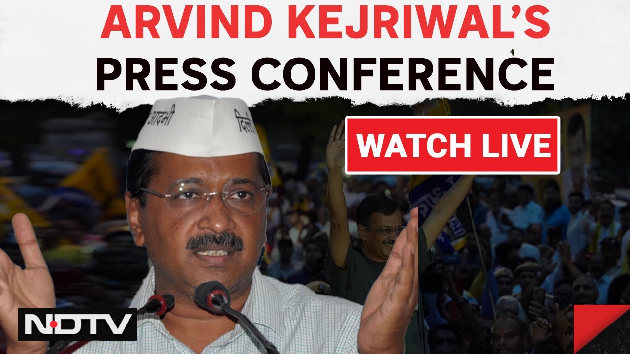 Kejriwal Press Conference Live | Arvind Kejriwal's 1st Press Meet After ...