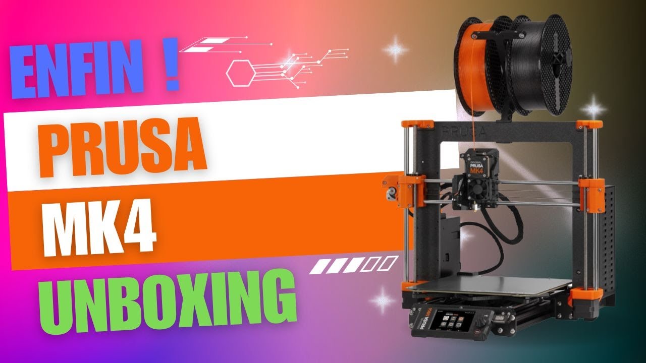 UNBOXING PRUSA Mk4 en kit - YouTube