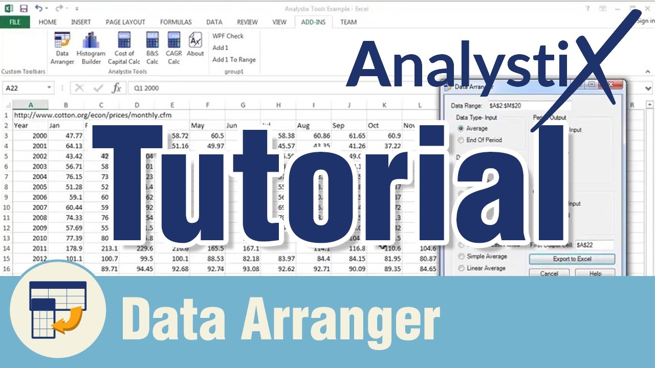 Data Arranger Tutorial Youtube 4839