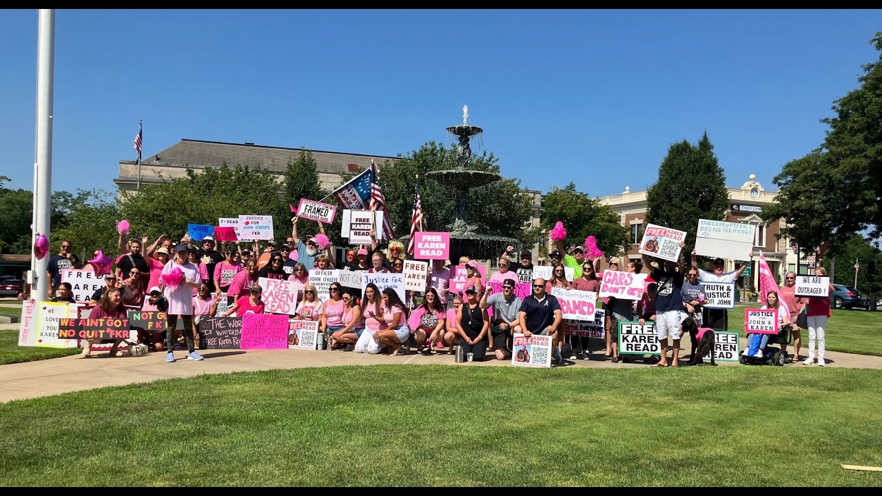 Free Karen Read | LIVE Peaceful Protest & Awareness | Taunton, MA | 7. ...