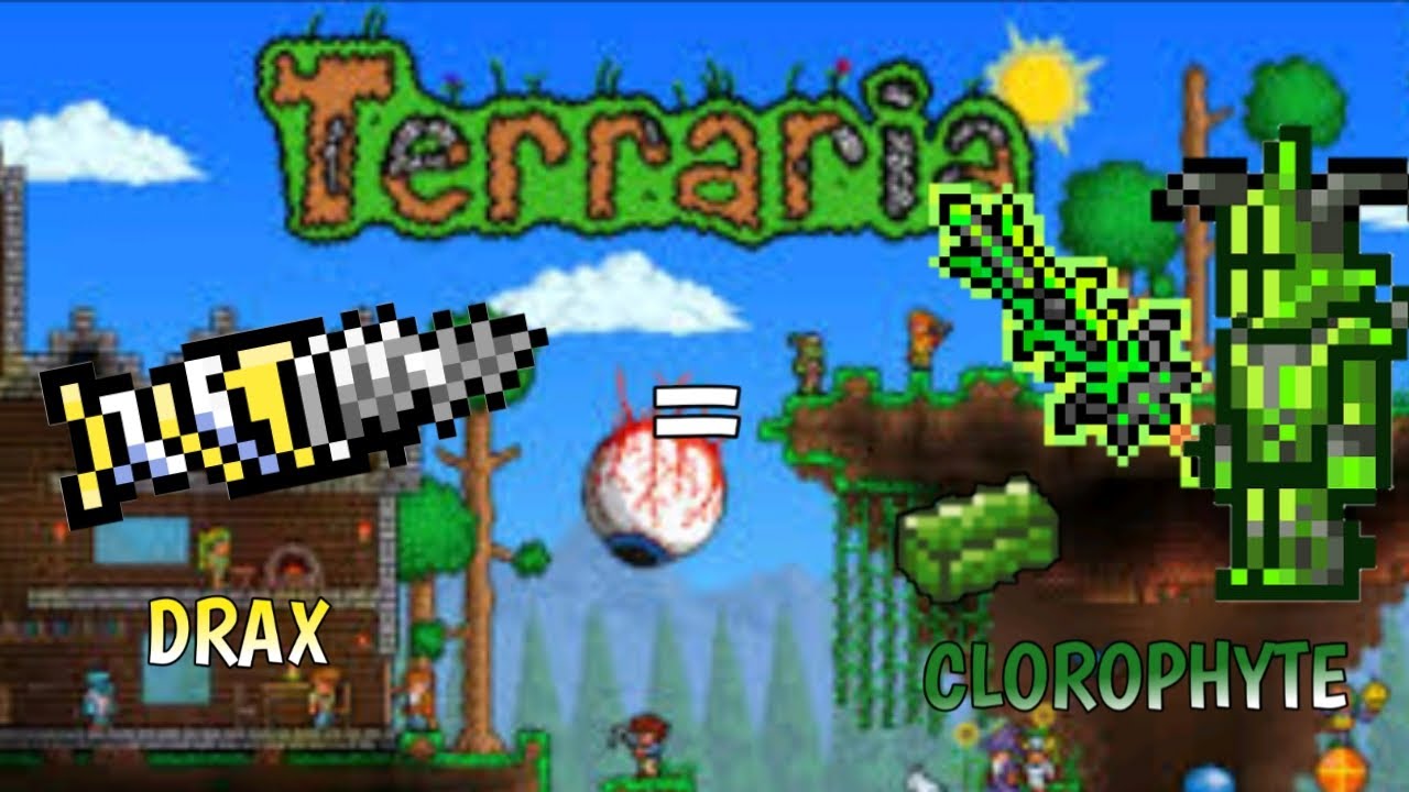 Cara Mendapatkan Chlorophyte Ore!! | TERRARIA INDONESIA - YouTube