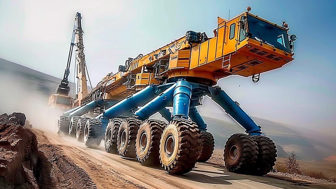 A Self-Propelled Harvester Masterpiece | Amazing Heavy Equipment ...