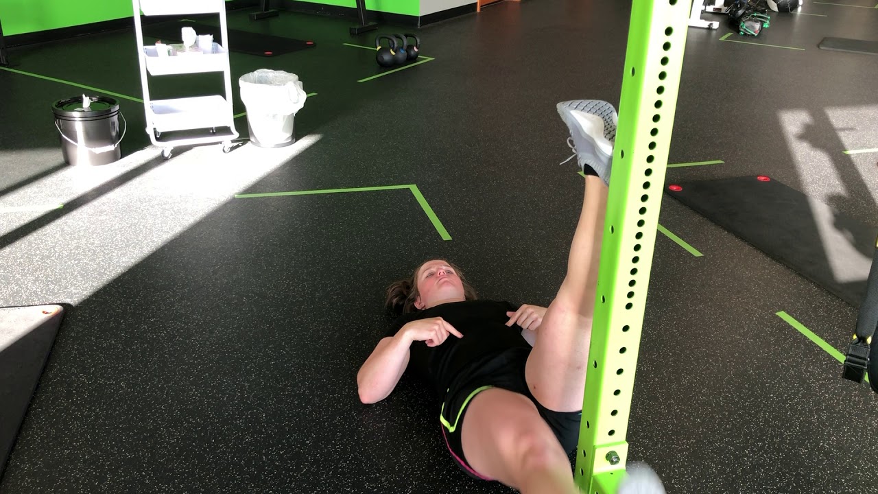 Unity Fitness - Rack Side Leg Lowering - YouTube