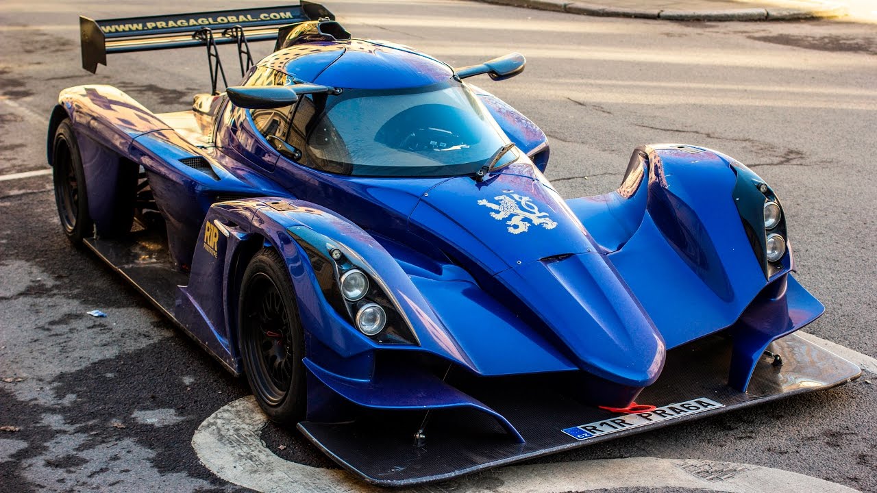 Jon Olsson - Praga R1R Prototype! 1of1 [Start Up, LOUD Revving ...