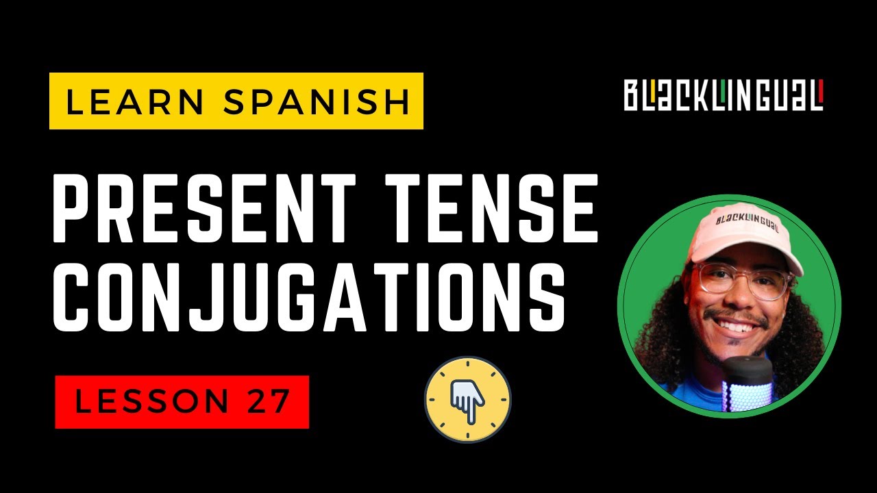 Conjugating regular verbs in Spanish ️ Present tense Spanish ...