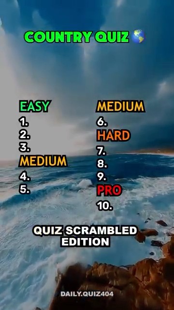 Guess These Countries Quiz 🤯| scrambled edition #countryquiz - YouTube