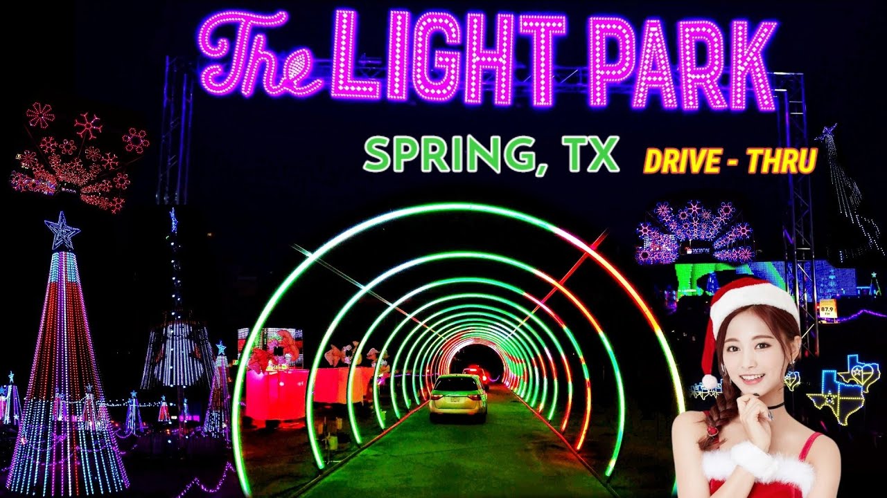 The Light Park Spring, Texas( Drive Thru Christmas Lights) | Christmas ...