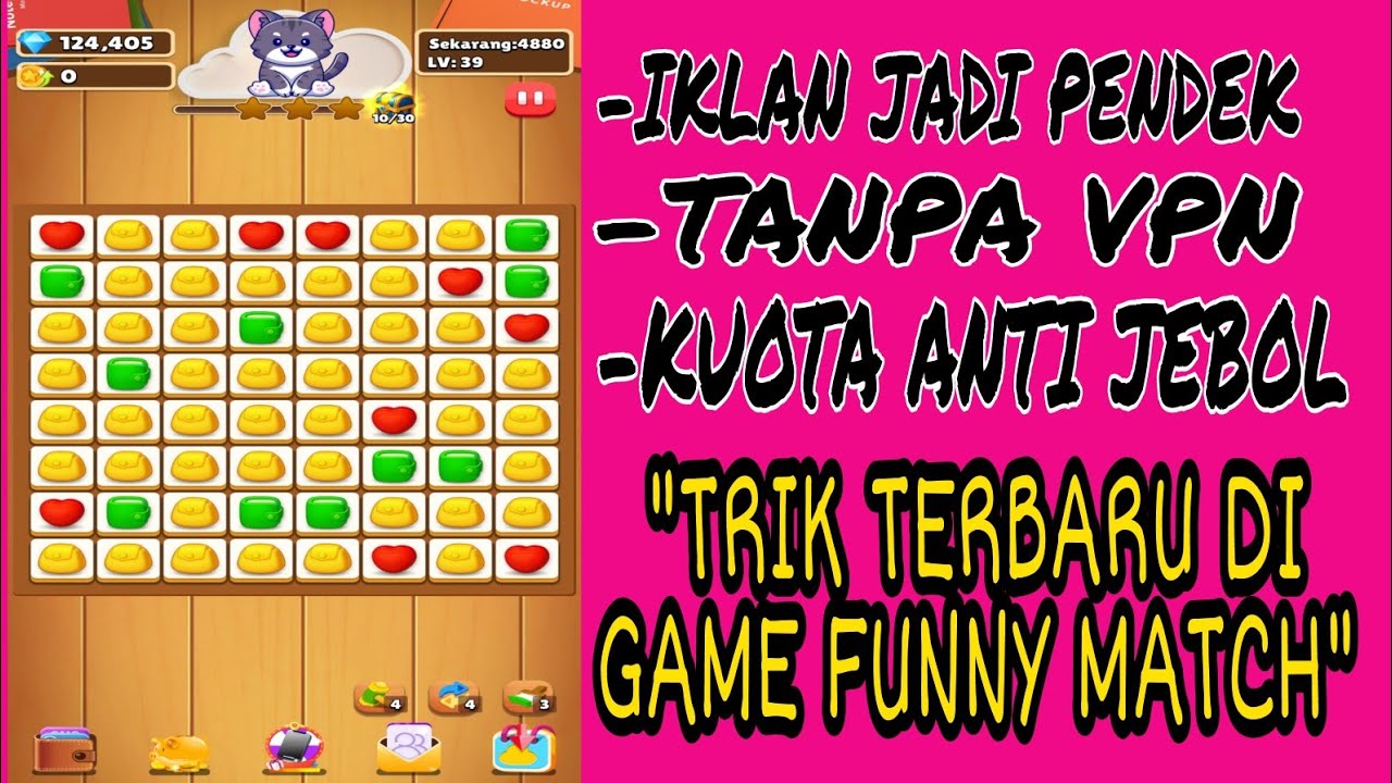 Trik Mempercepat Iklan Di Game Funny Match - YouTube