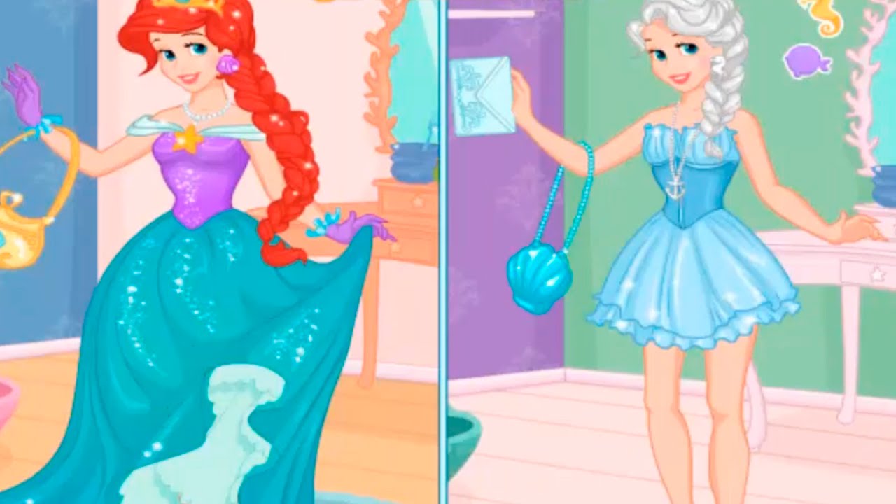 DISNEY PRINCESS | Now and Then Ariel Sweet Sixteen | English Episode ...