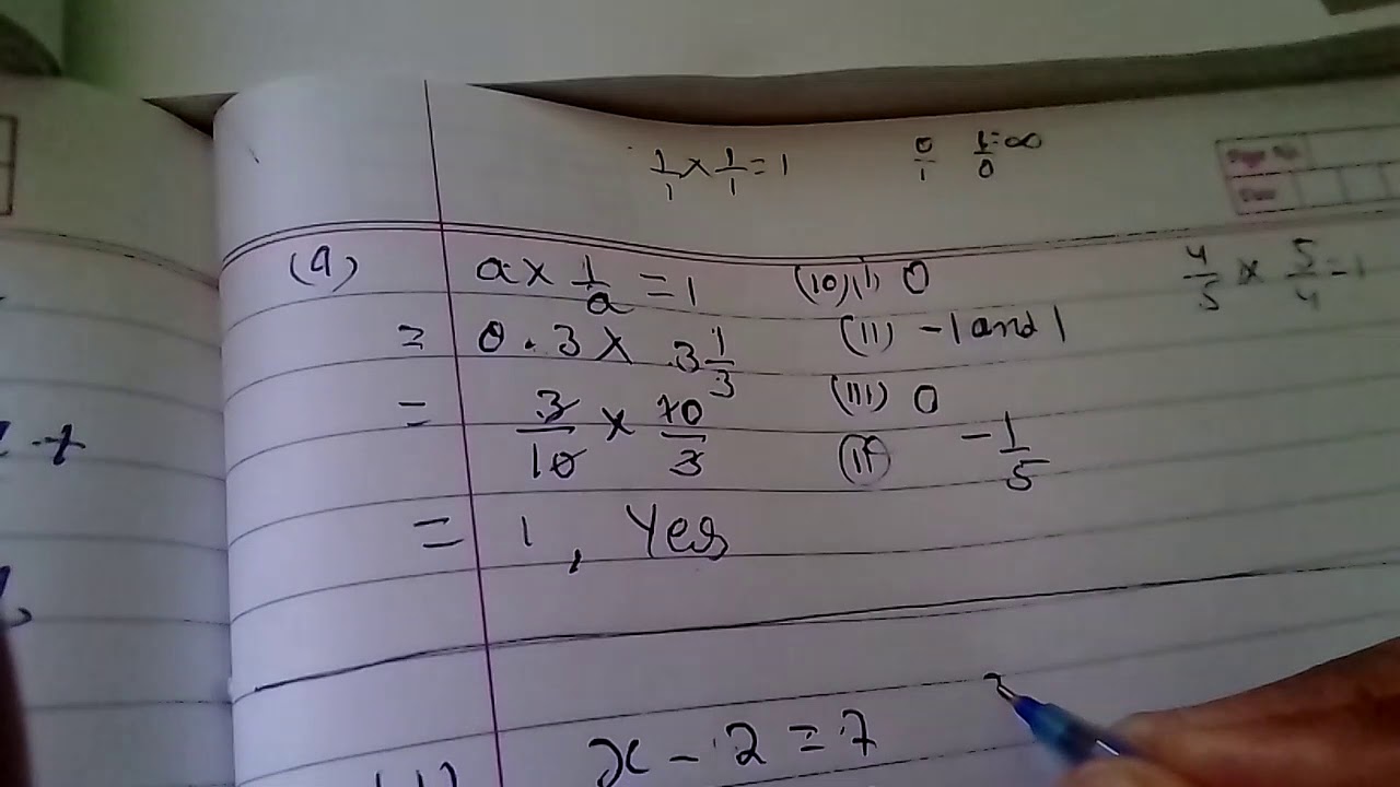 Linear equation in one variable class 8th NCERT exercise 2. 1 part 1st ...