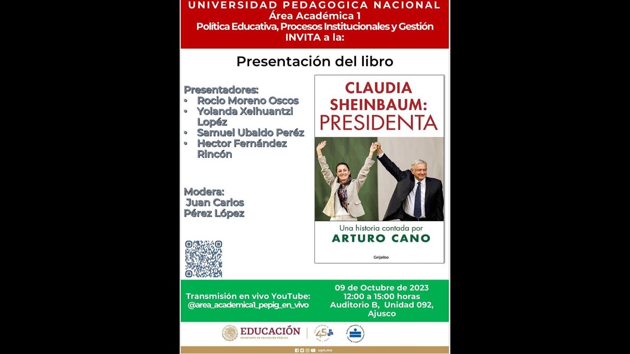 Presentación del libro: Claudia Sheinbaum - YouTube