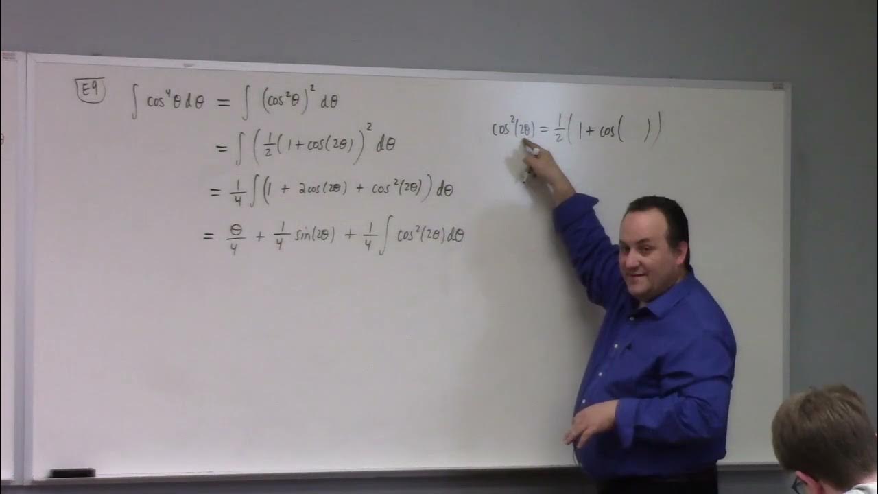 Calculus: trigonometry with imaginary exponential, integrals of trig functions, 4-11-24 part 2 ...
