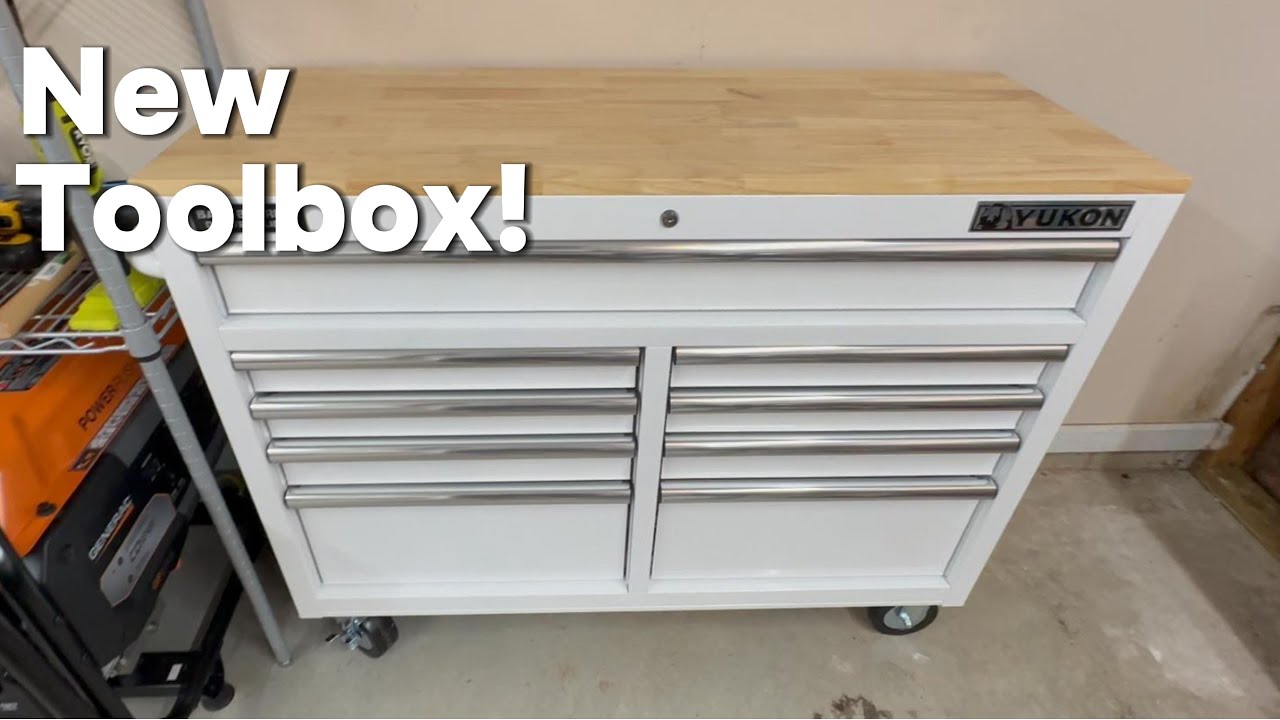 New Harbor Freight Yukon Toolbox Unboxing & Assembly | DIY Garage Setup ...