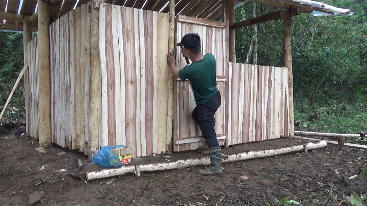 31 Days Building Wooden House In The Forest - BUILD LOG CABIN - Green ...