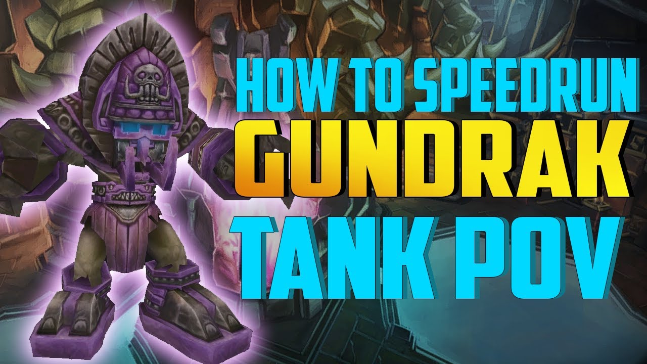 Gundrak Speedrun Intro Tank POV - WotLK Classic - YouTube