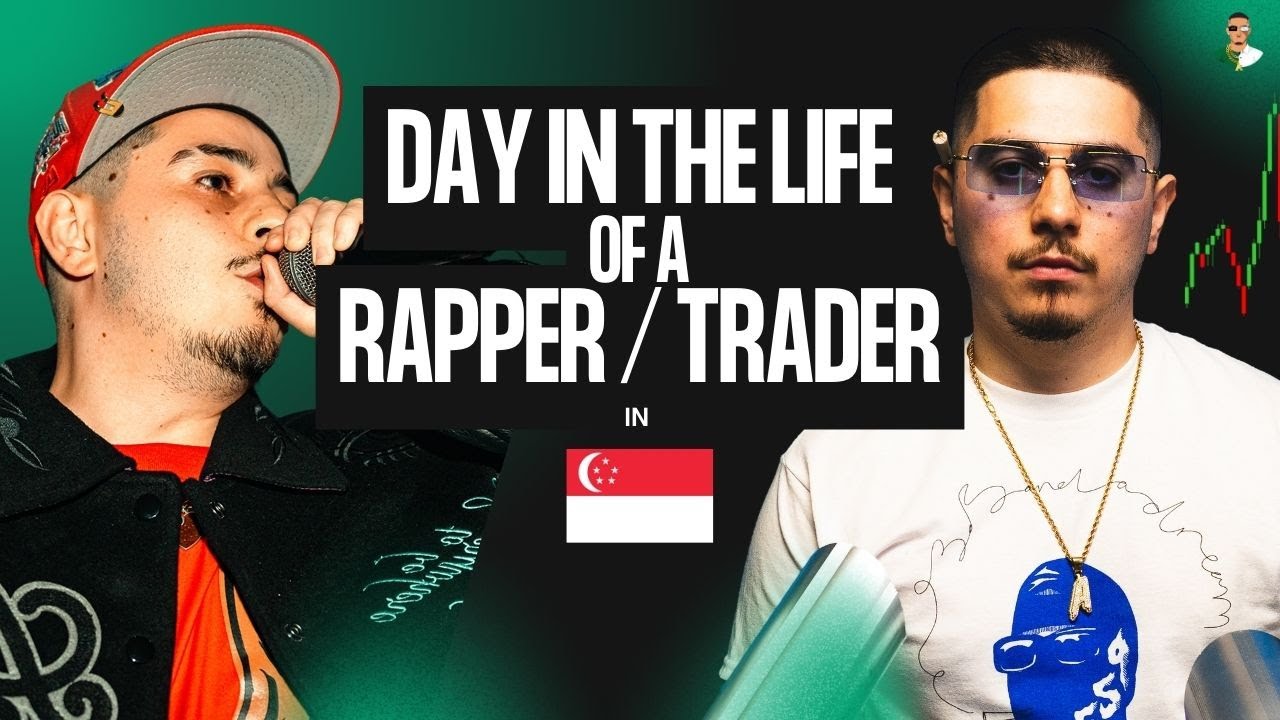 Day in the life of a 6-figure funded Rapper / Trader living in Asia ...