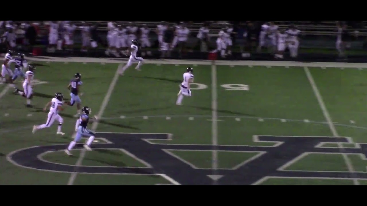 Chris Jaeb Kick Off Return TD vs VC - YouTube