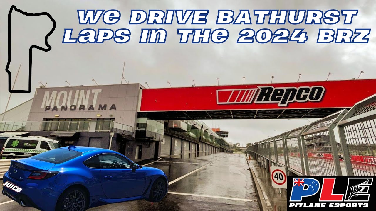 Mount Panorama Bathurst Laps in The Subaru BRZ 2024 - YouTube